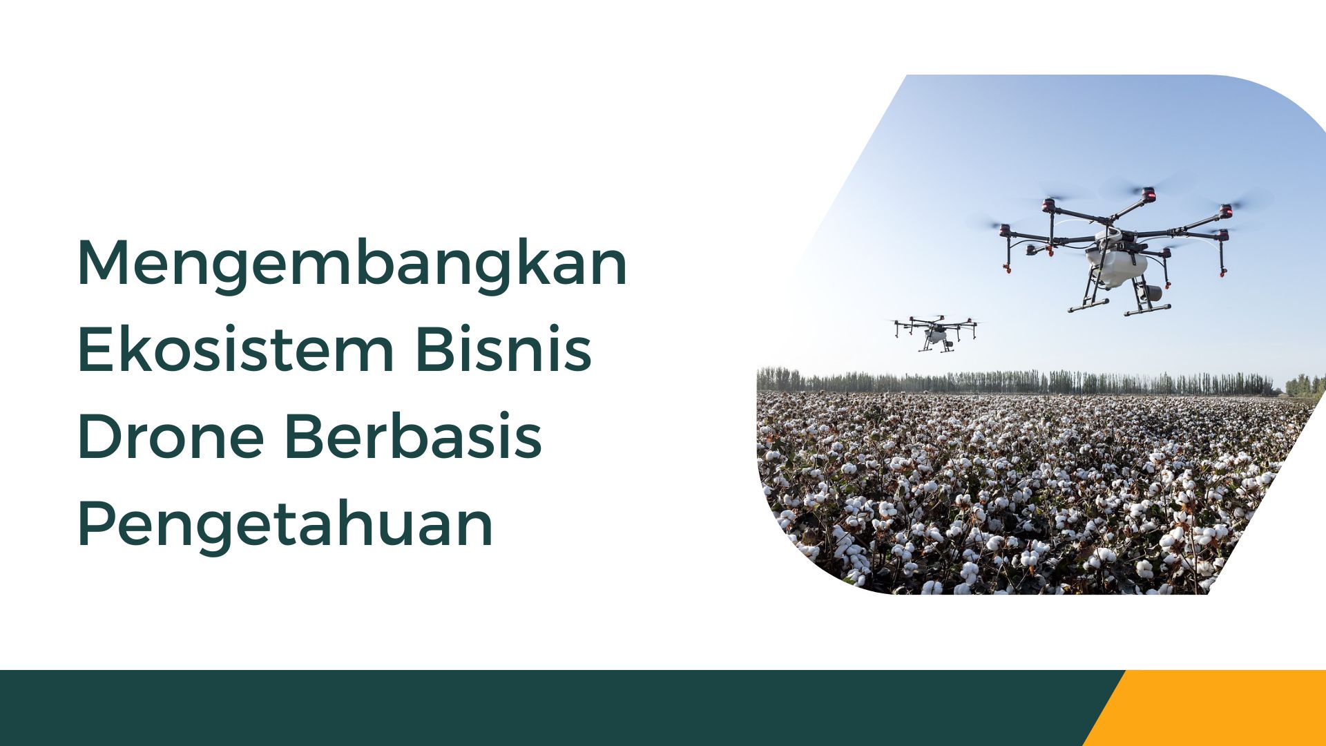 Mengembangkan Ekosistem Bisnis Drone Berbasis Pengetahuan - INOSI