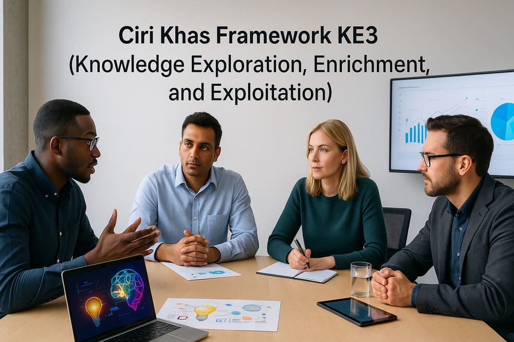 Ciri Khas Framework KE3 (Knowledge Exploration, Enrichment, and Exploitation) - INOSI