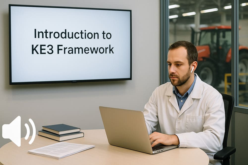 Introduction to KE3 Framework + Audio - INOSI