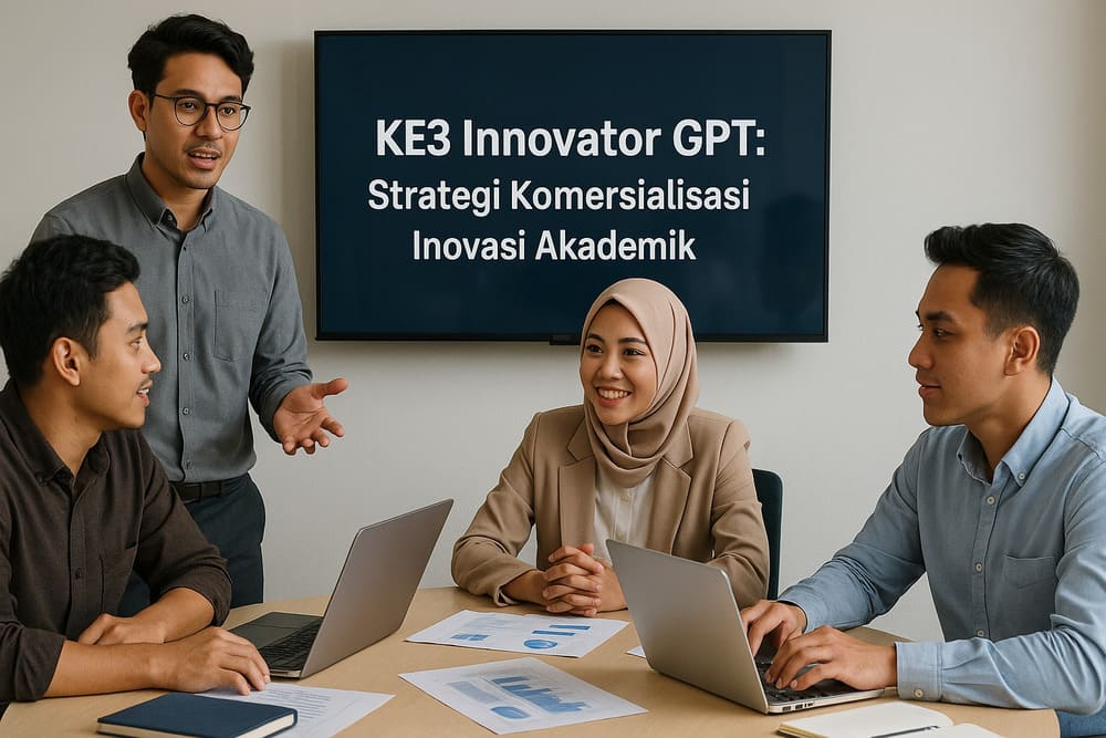 KE3 Innovator GPT: Strategi Komersialisasi Inovasi Akademik - INOSI